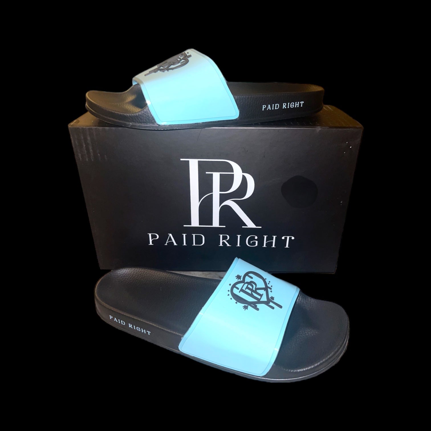 PR Black x Blue HD Slides