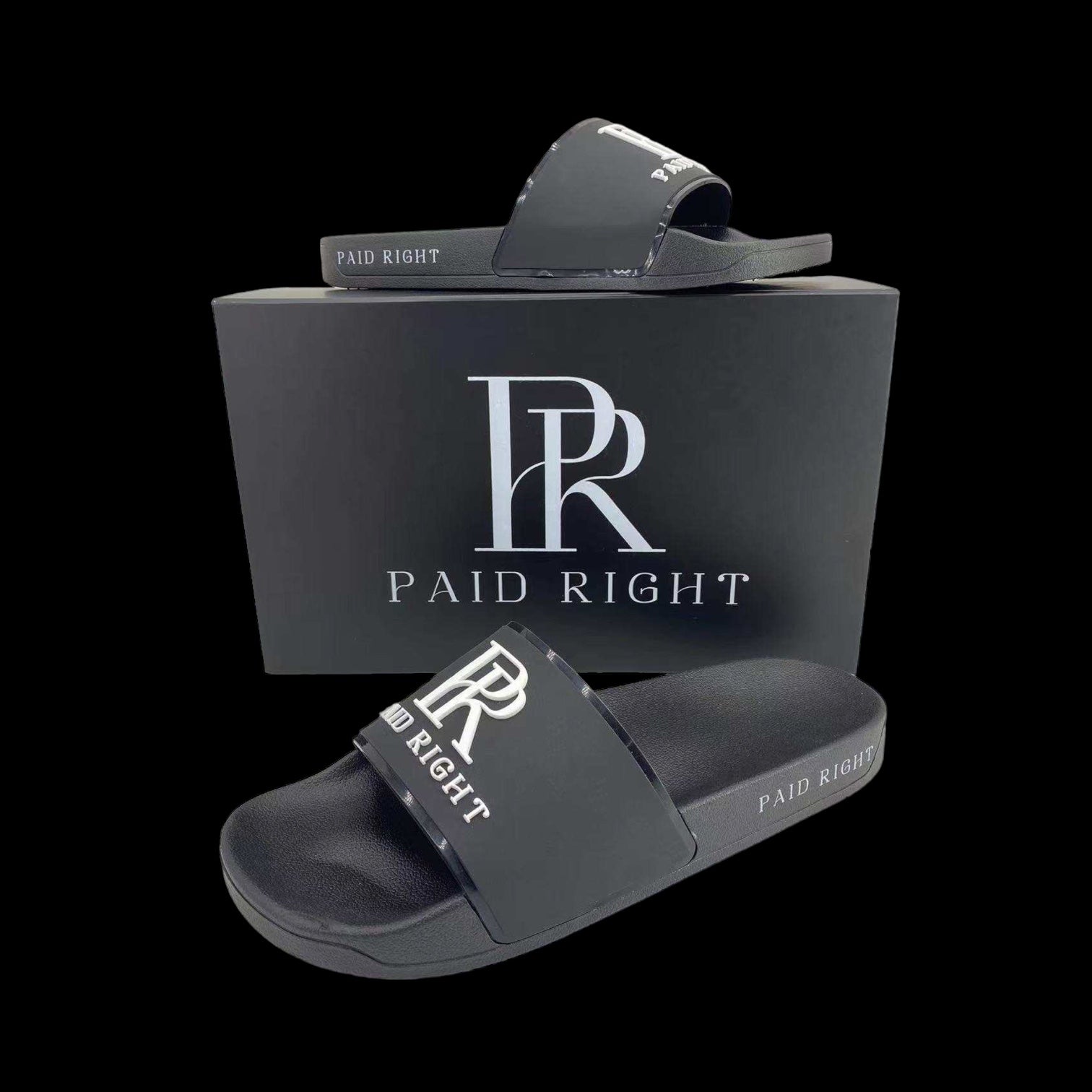 PR Paid Right Black x White Original Slides